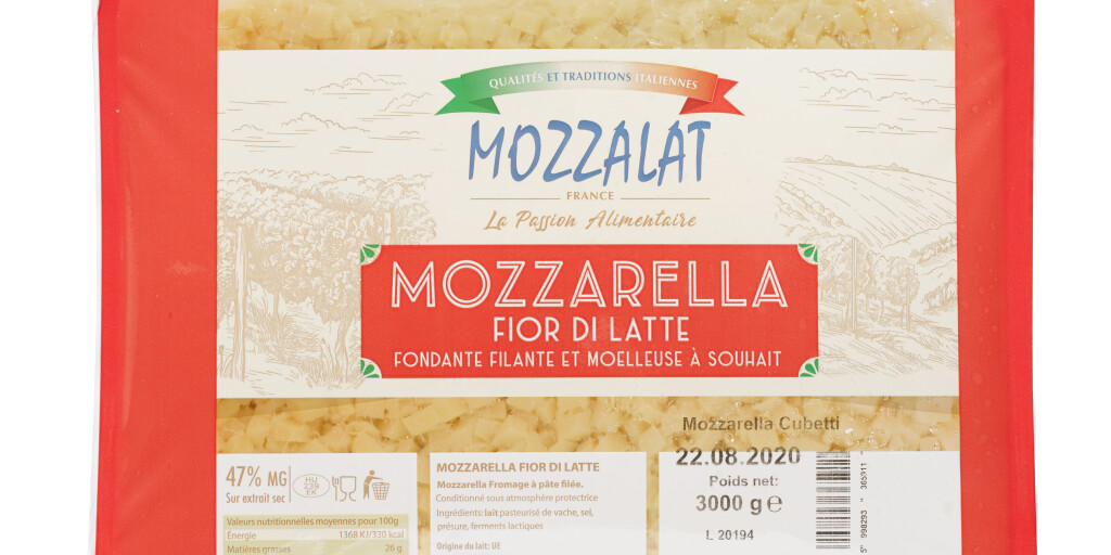 Mozzarella Fior di Latte Cubetti 47% MG | Mozzalat