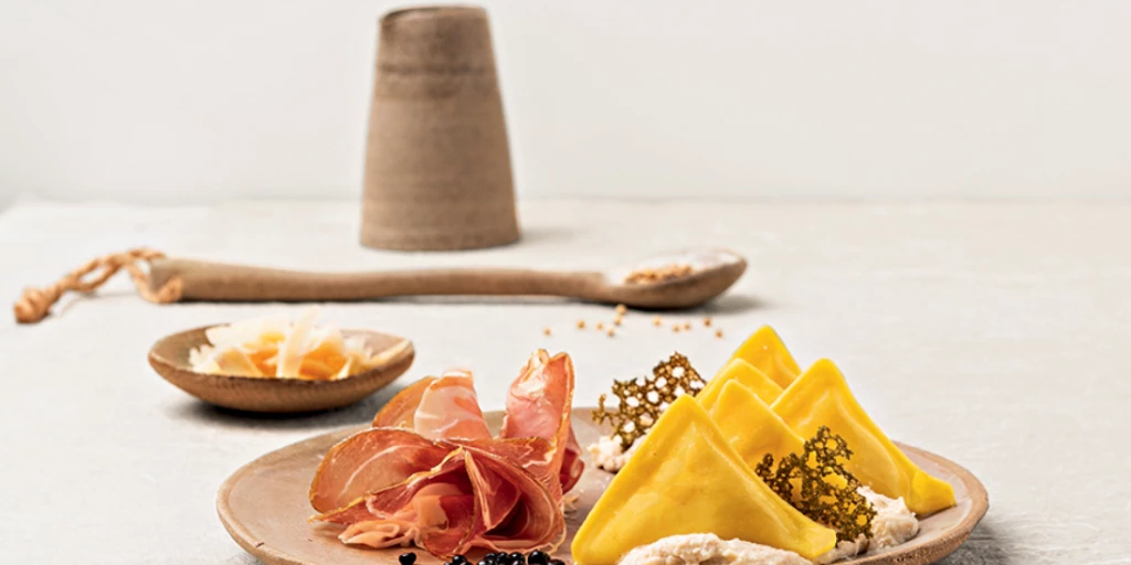 Triangoletti au fromage Parmiggiano Reggiano ...