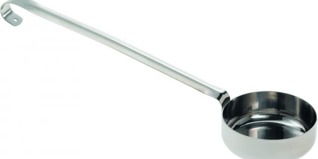 Louche Doseuse en inox pour Sauce Tomate 170g Gi.Metal AC-MS90 | Mozzalat