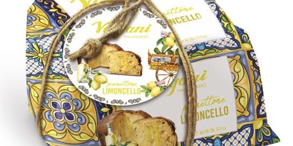 Panettone Limoncello Sicily Trip Vergani 750 g | Mozzalat
